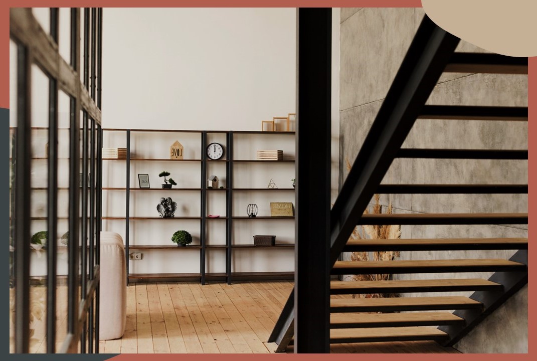 servicii pentru amenajări interioare living cu scară interioară - ATRIX ...